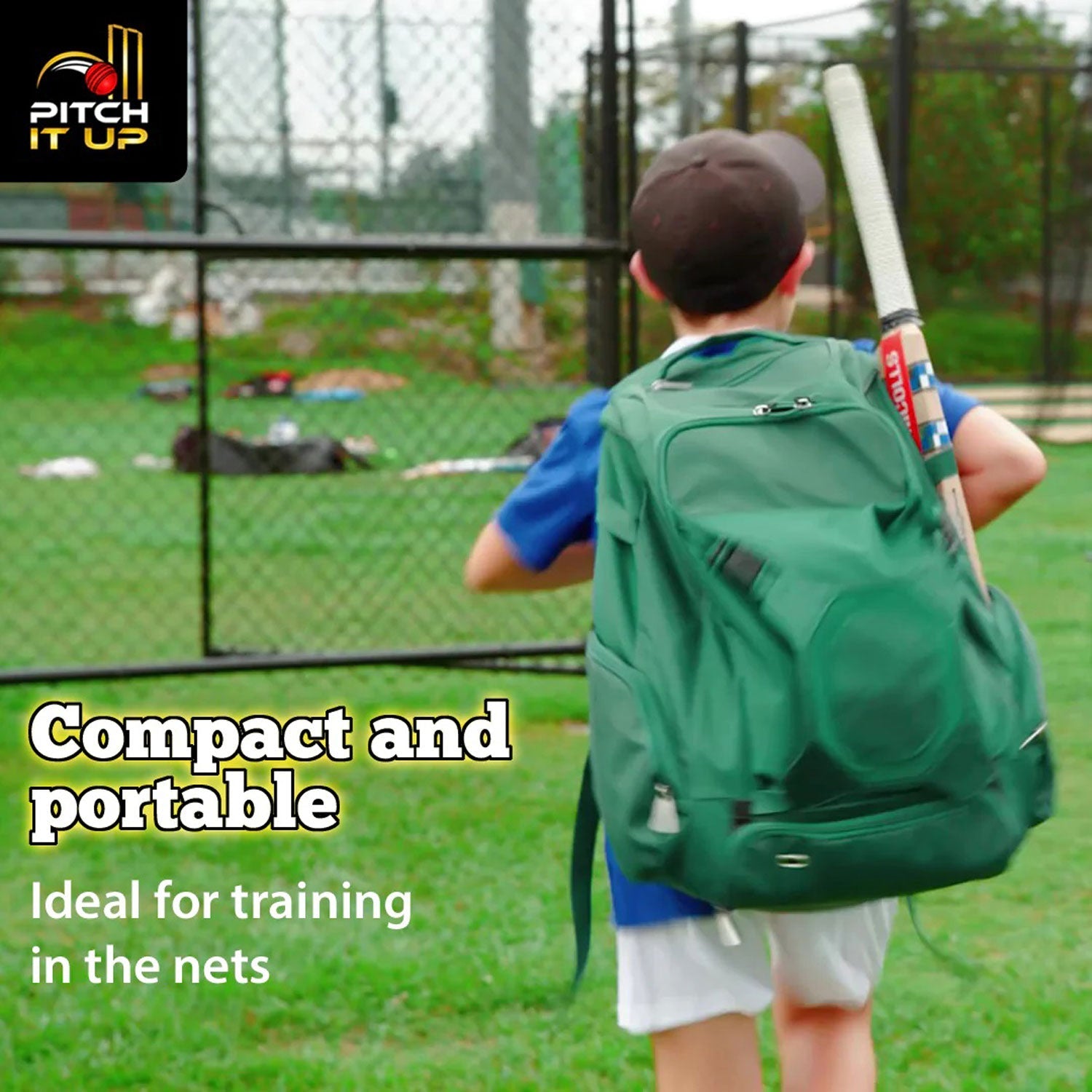 Pitch It Up Cricket & Training Aid | Cricket bowling machine